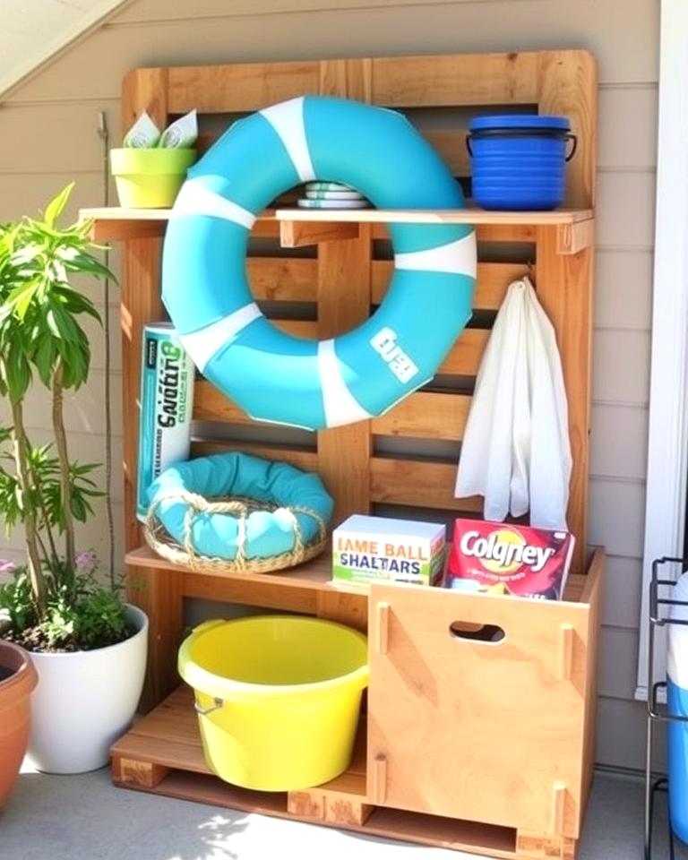 20 Pool Storage Ideas to Keep Your Backyard Tidy
