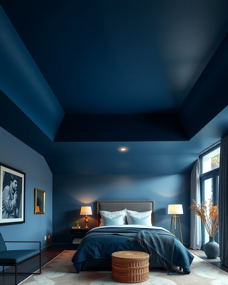 25 Dark Blue Bedroom Ideas for Cozy Nights