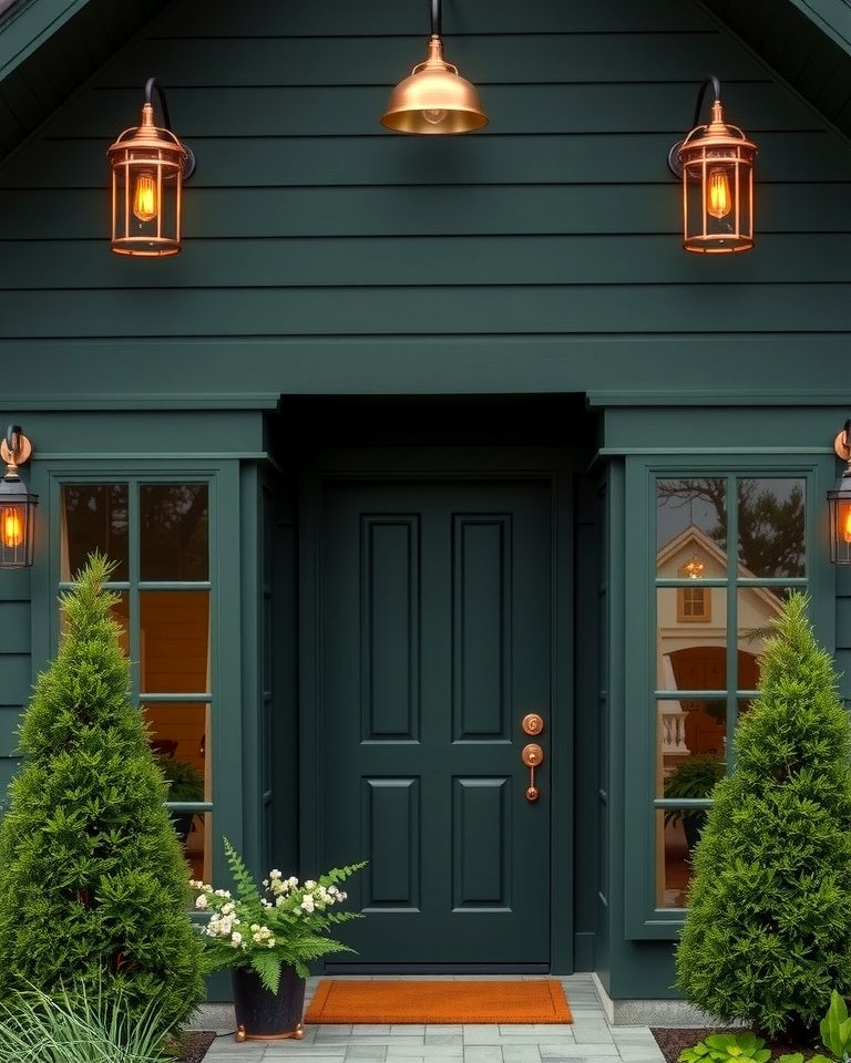 25 Farmhouse Green Exterior Home Ideas for a Fresh Look