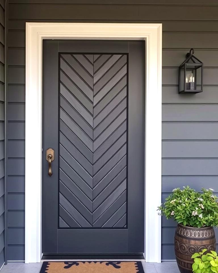 20 Dark Gray Front Door Ideas for a Modern Entryway