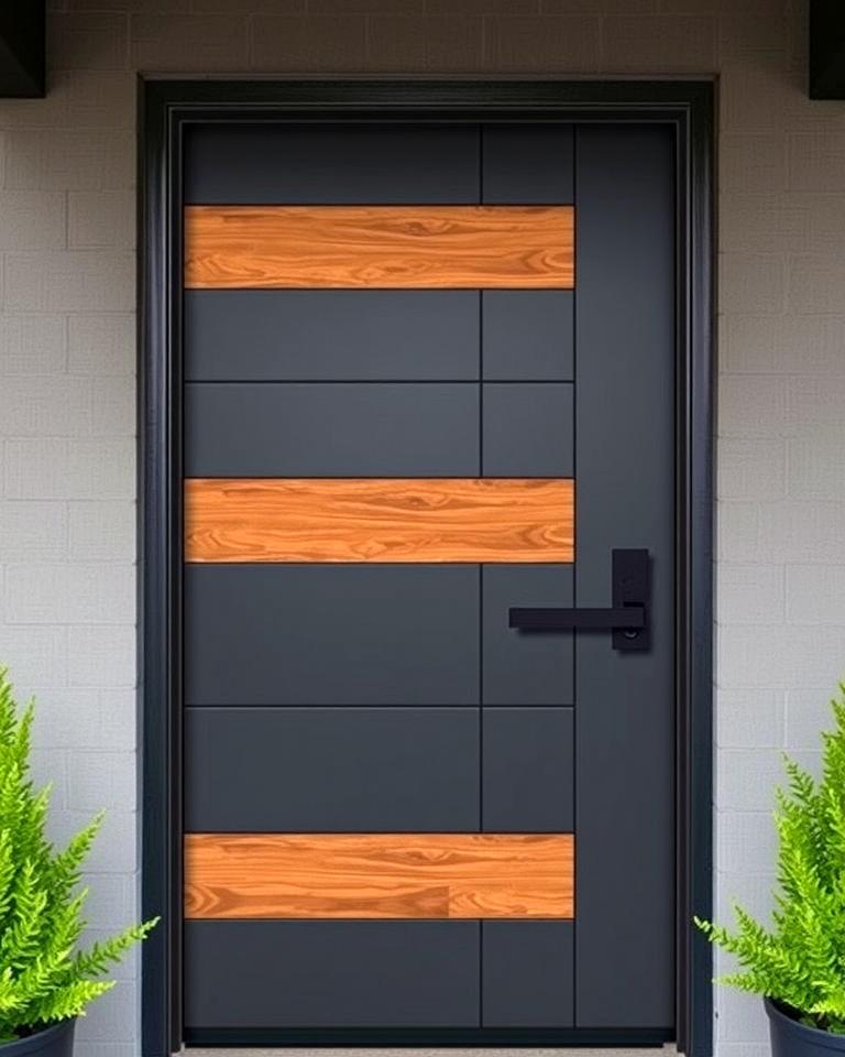 20 Dark Gray Front Door Ideas for a Modern Entryway