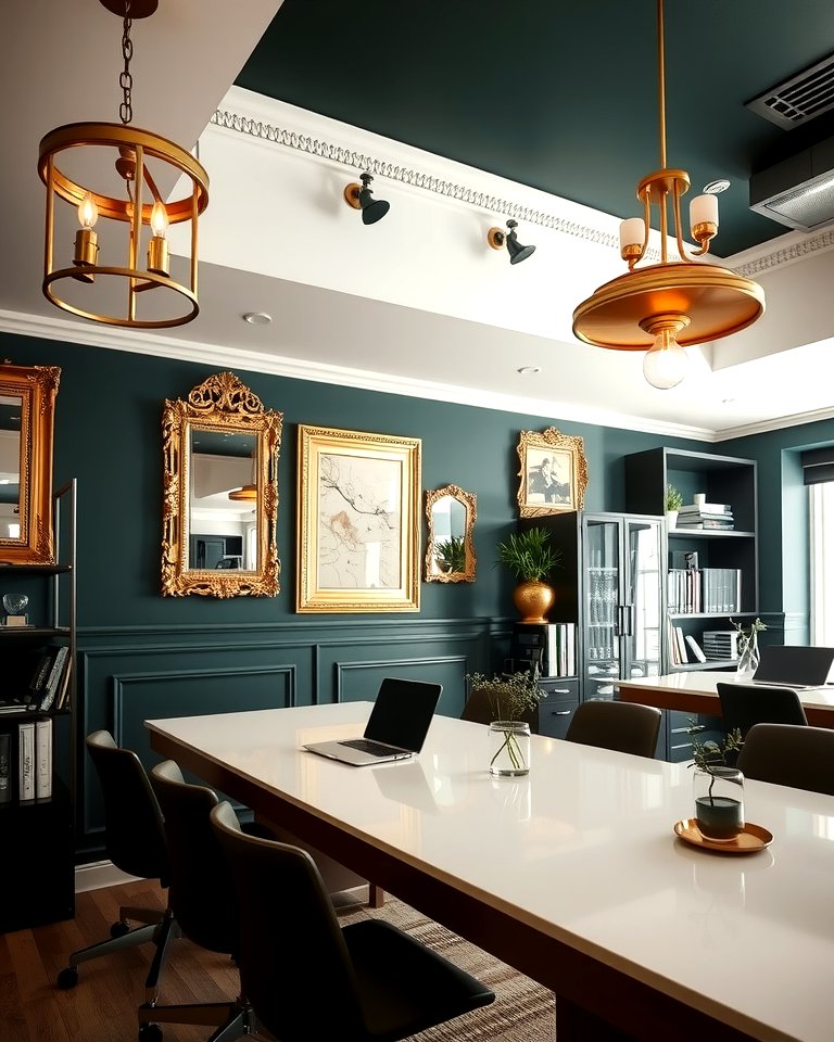 25 Dark Green Office Ideas for a Sophisticated Look