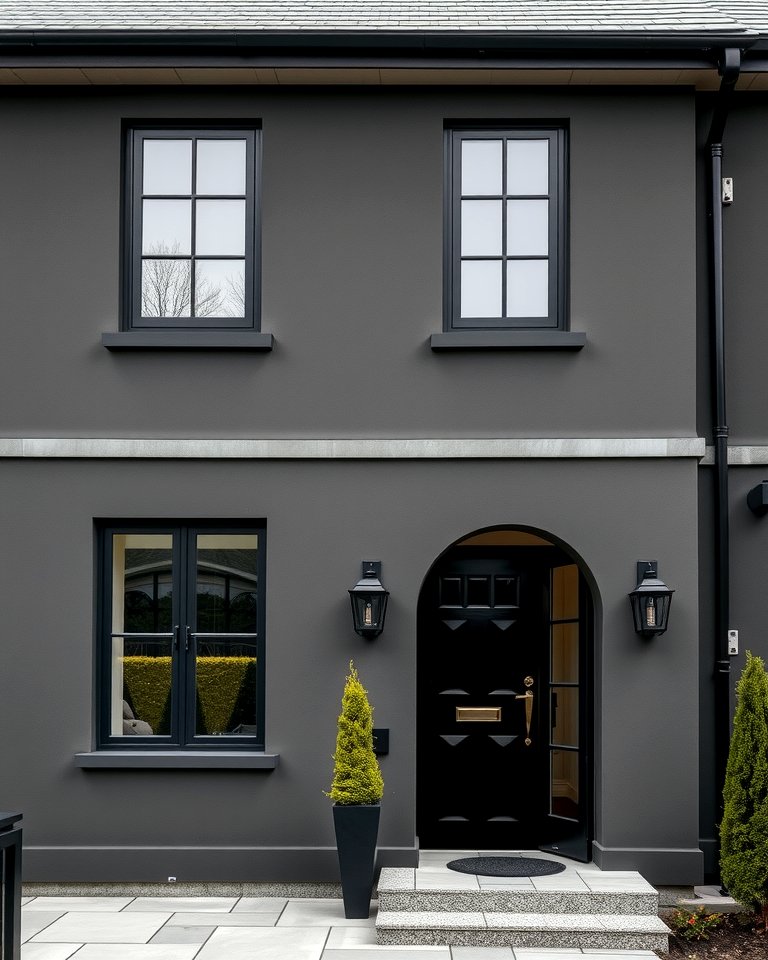 25 Dark Grey House Exterior Ideas for a Bold Statement