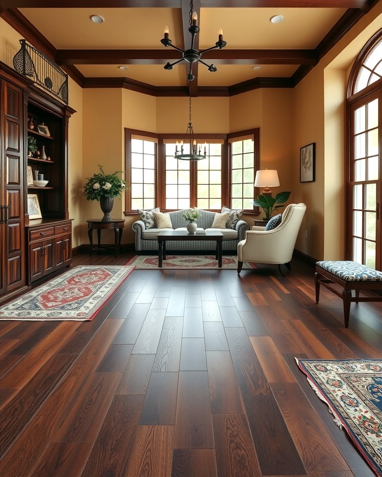 25 Dark Walnut Floors for Rooms with Timeless Appeal