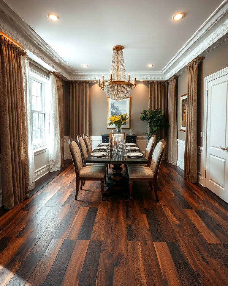 25 Dark Walnut Floors for Rooms with Timeless Appeal