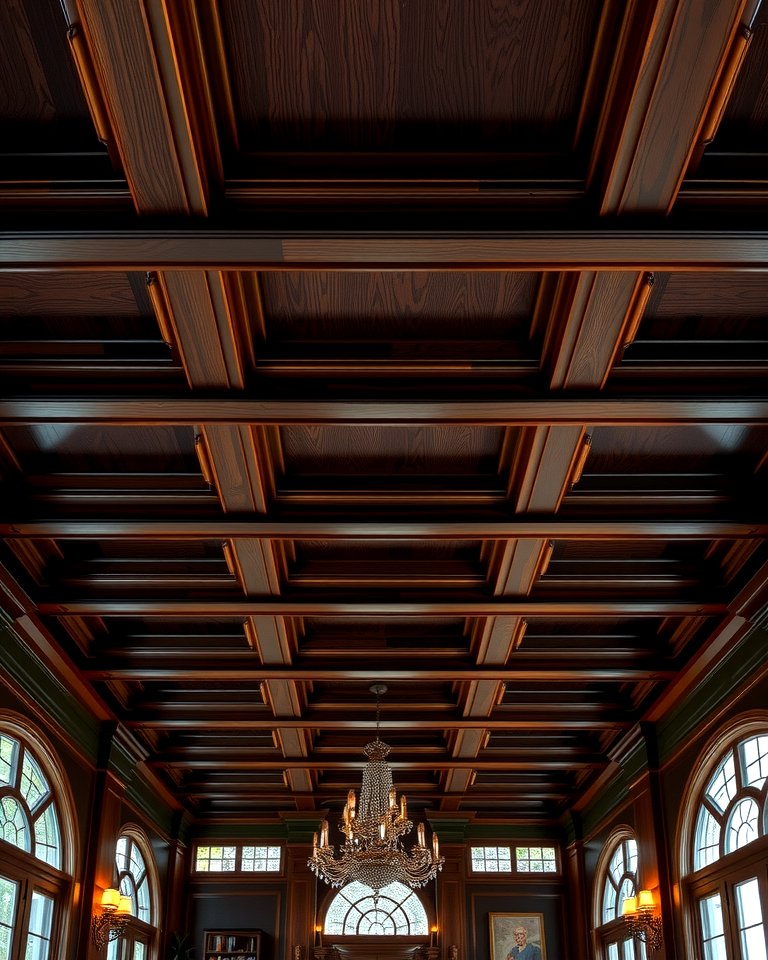 25 Elegant Coffered Ceiling Ideas for Any Room