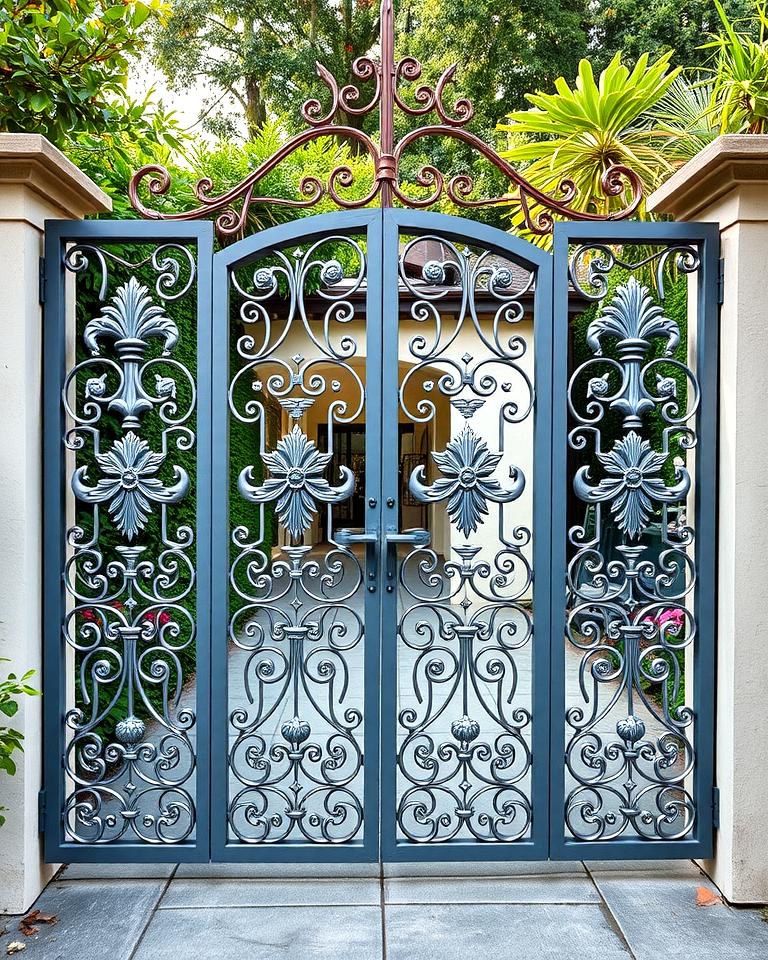 20 Front Door Gate Ideas to Enhance Your Home's Curb Appeal