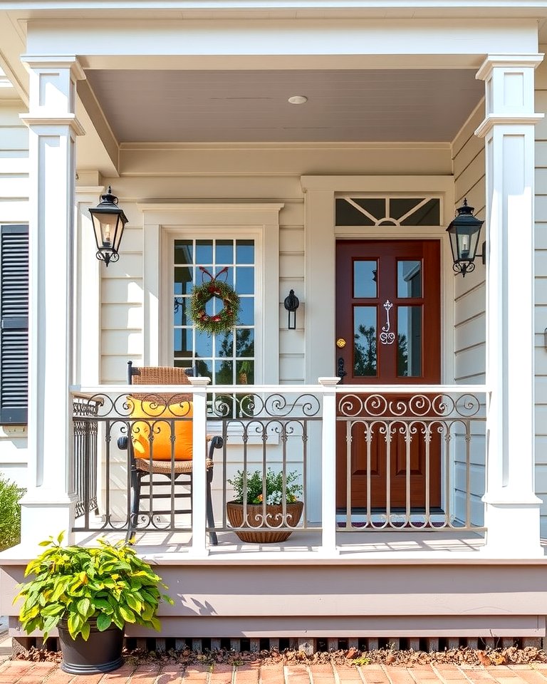 25 Front Porch Railing Ideas to Enhance Curb Appeal