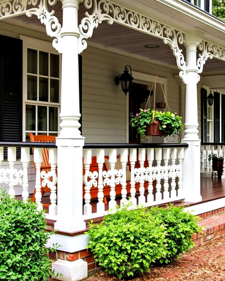 25 Colonial Front Porch Ideas for Timeless Charm