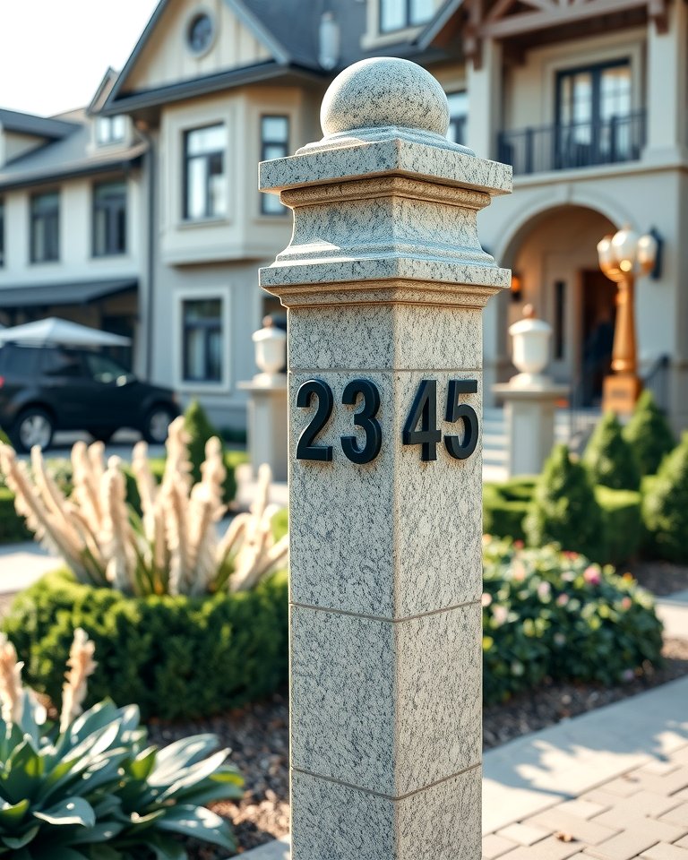 25 Unique Mailbox Post Ideas to Boost Curb Appeal