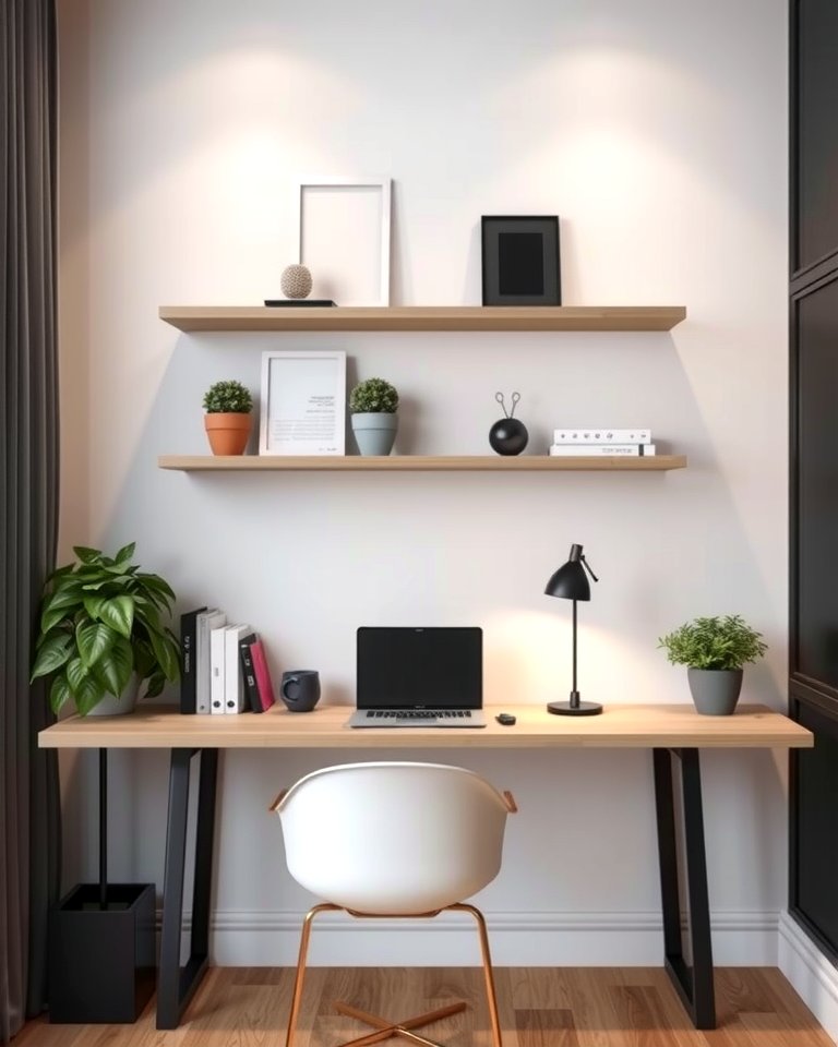 25 Stylish Built-in Desk Ideas for Your Home Office