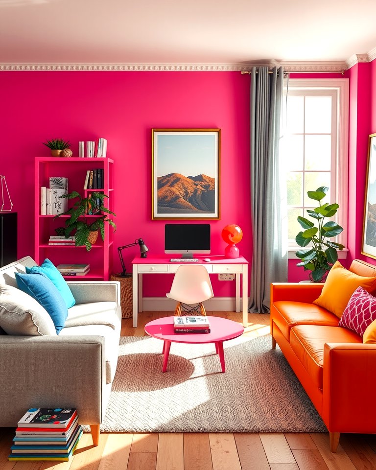 25 Desk in Living Room Ideas for Functional Spaces