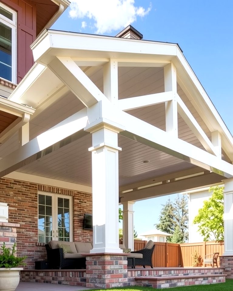 25 Gable Patio Roof Design Ideas for a Stylish Outdoor Space
