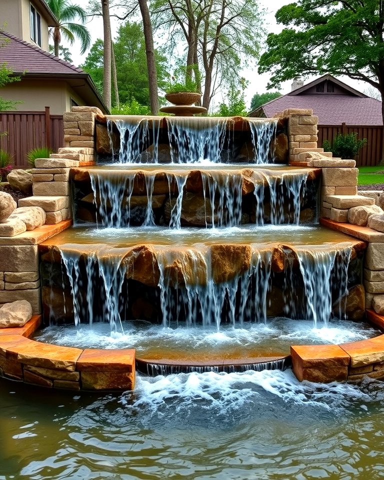25 Backyard Waterfall Ideas for a Tranquil Retreat