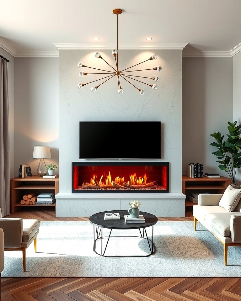 25 Home Office With Fireplace Ideas for Cozy Workspaces