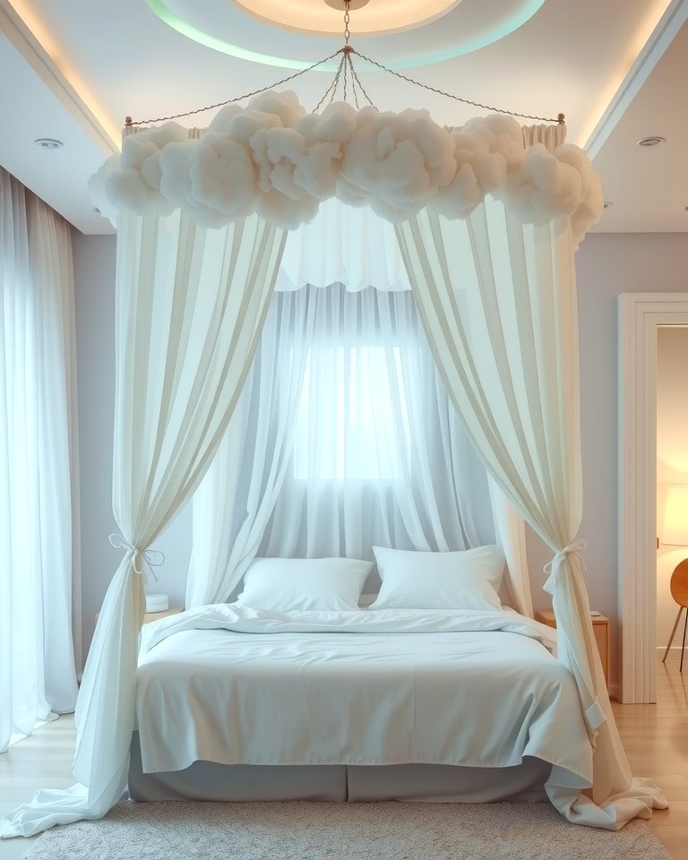 25 Dreamy Cloud-Themed Bedroom Ideas for Relaxation
