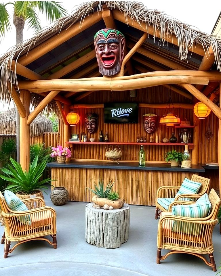 20 Tiki Bar Ideas for a Tropical Backyard Oasis