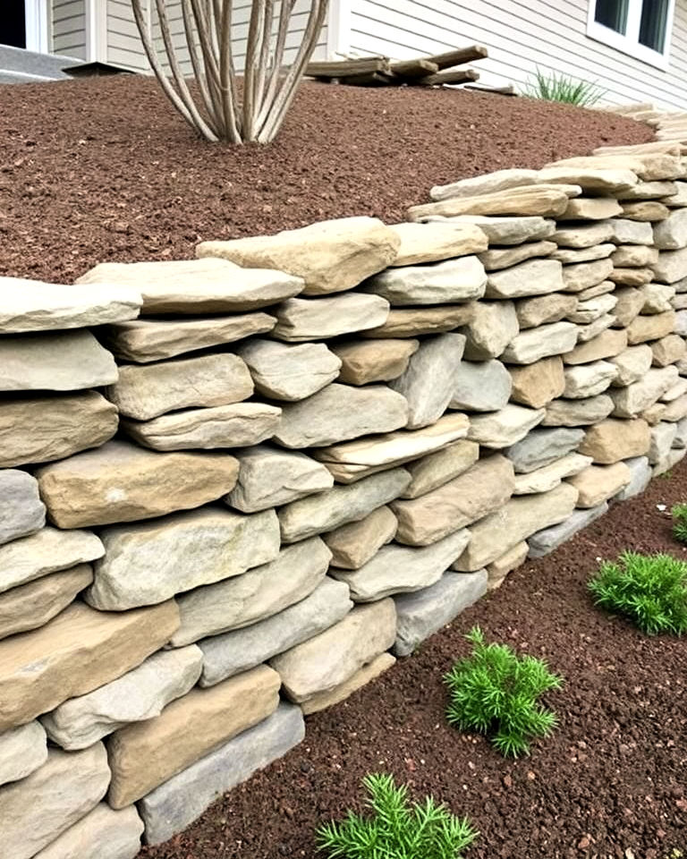 25 Inexpensive Retaining Wall Ideas for Your Yard