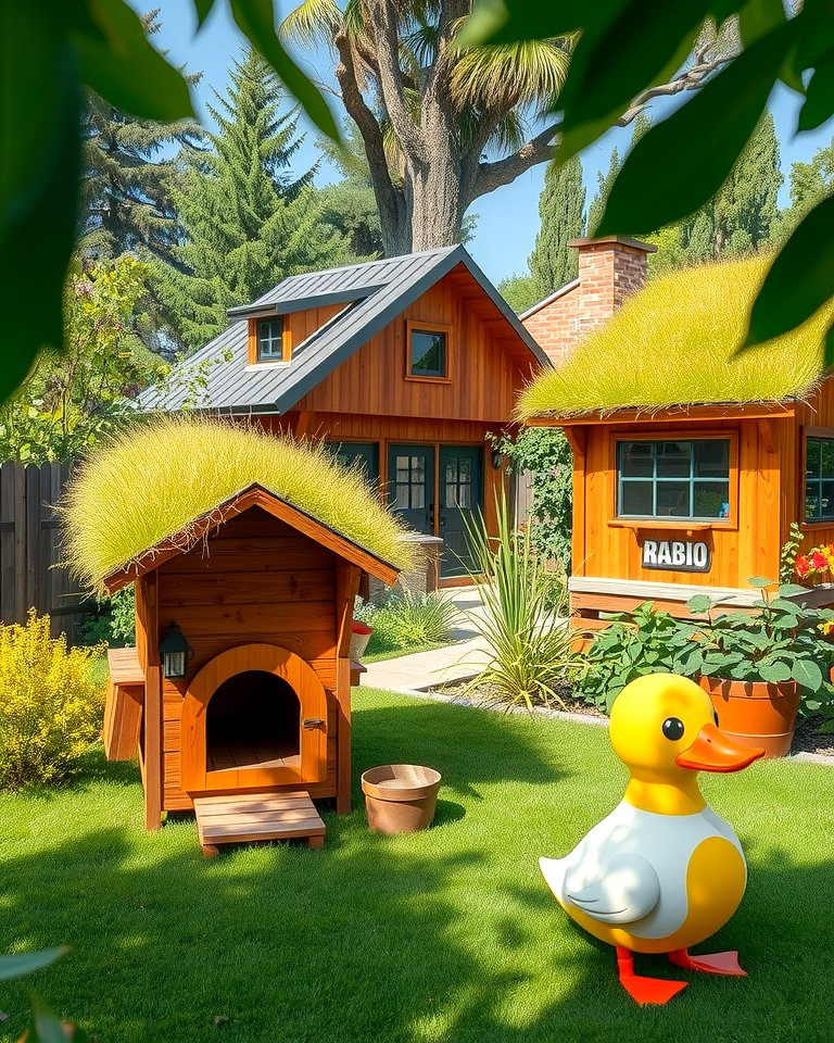 25 Duck House Ideas for Your Backyard