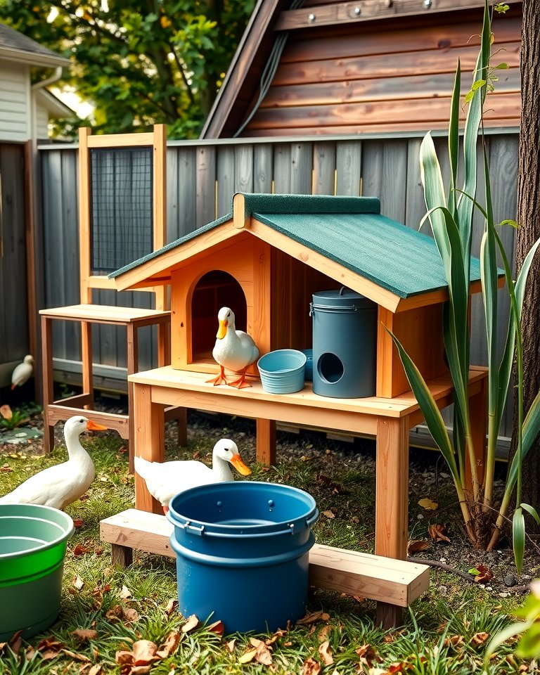 25 Duck House Ideas for Your Backyard