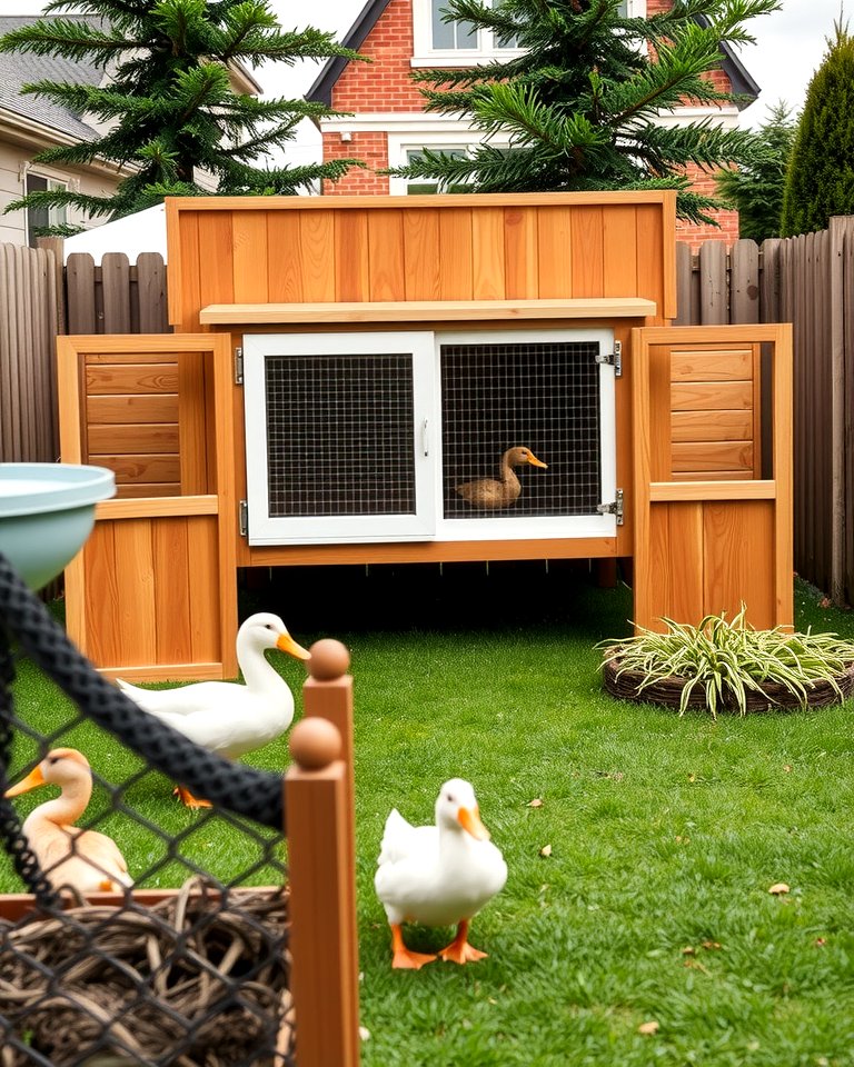 25 Duck House Ideas for Your Backyard