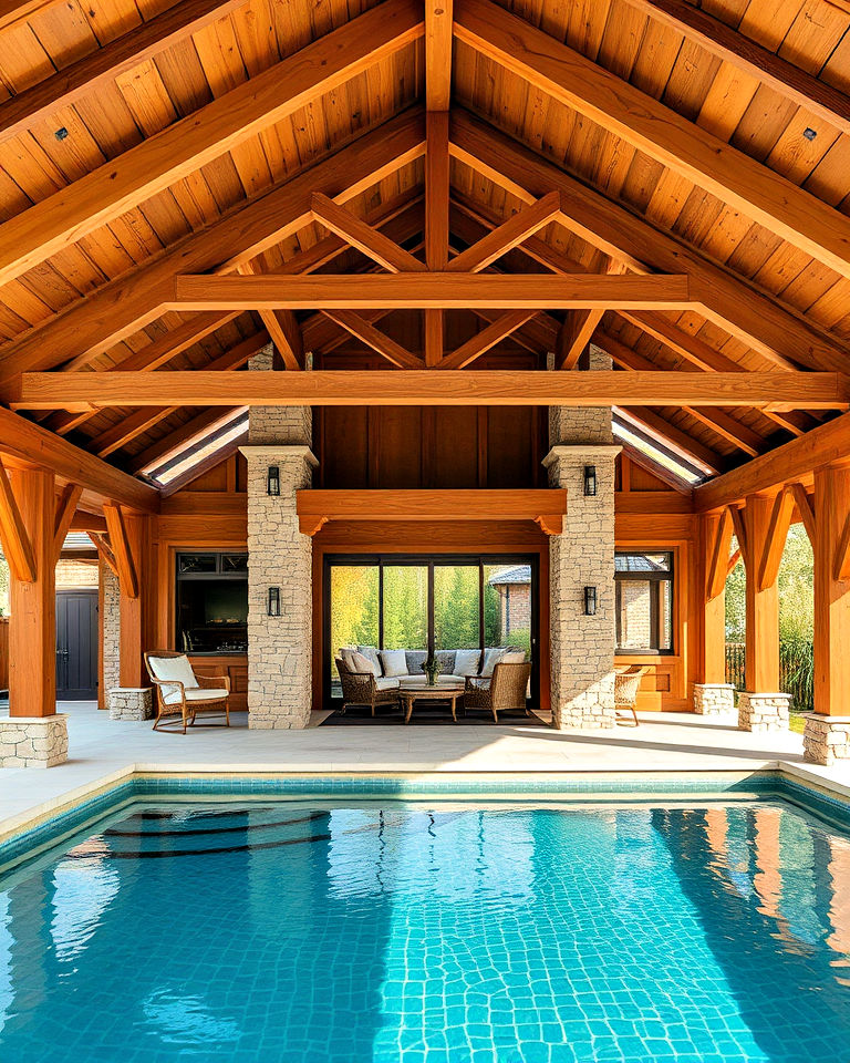 20 Rustic Pool House Ideas for a Charming Retreat