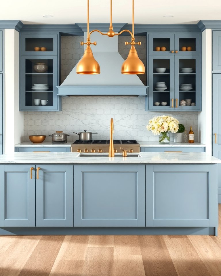 25 Blue Kitchen Island Ideas for a Fresh Look