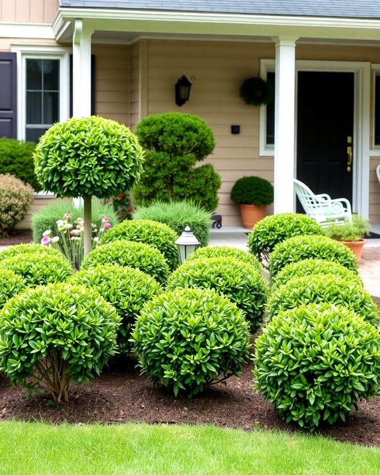 20 Front Yard Boxwood Shrubs Ideas for a Polished Look