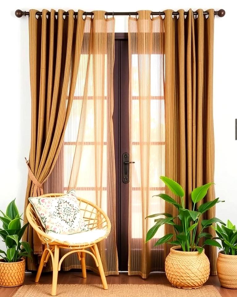 20 Boho Curtain Ideas to Enhance Your Home's Style