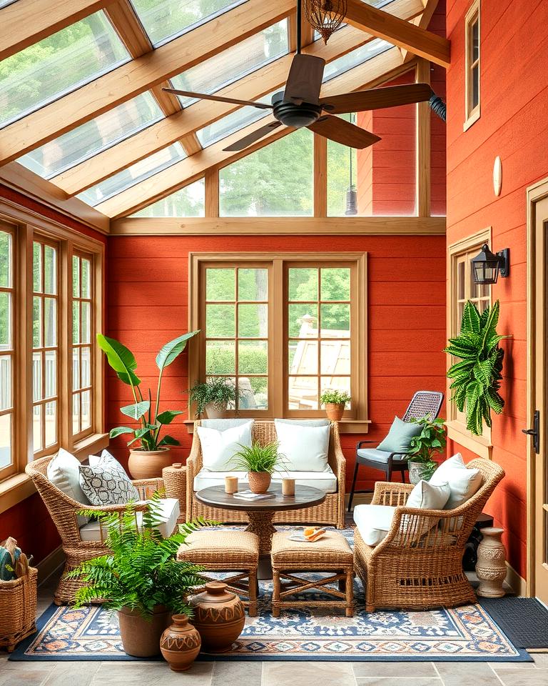 20 Sunroom Color Ideas to Brighten Your Space