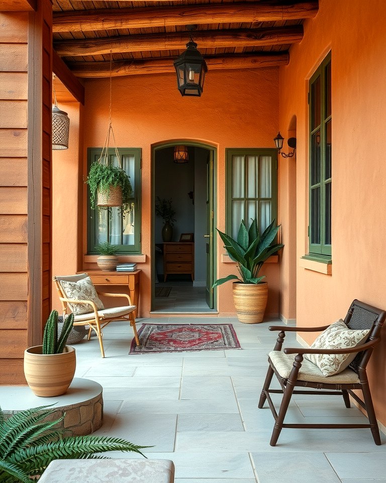 25 Boho House Exterior Ideas for a Unique and Colorful Look