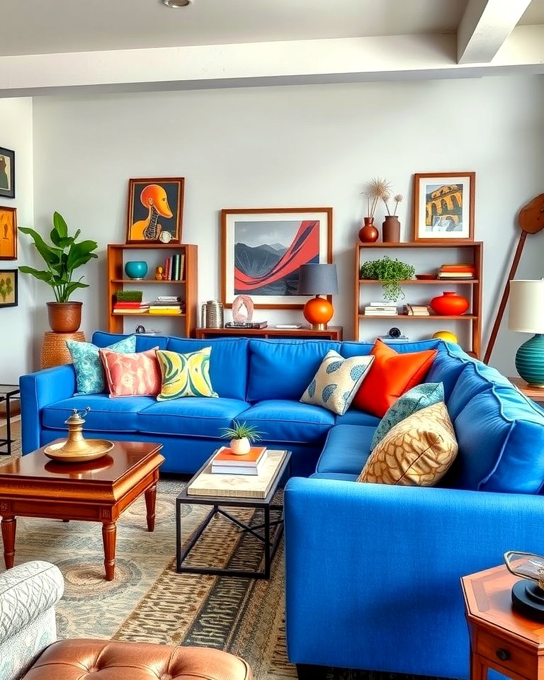 25 Blue Couch Living Room Ideas for a Stylish Space
