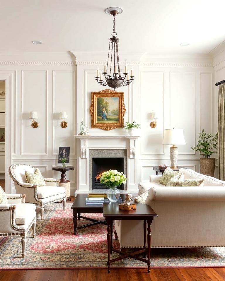 20 Colonial Living Room Ideas for a Classic and Timeless Look