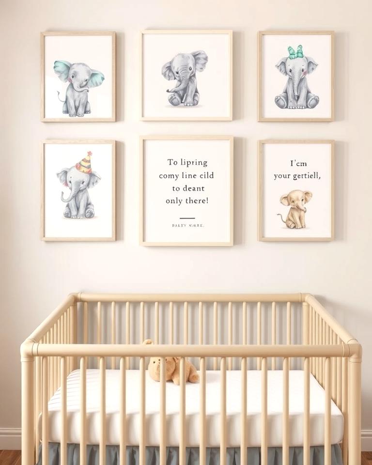 20 Elephant Nursery Ideas for a Whimsical Space