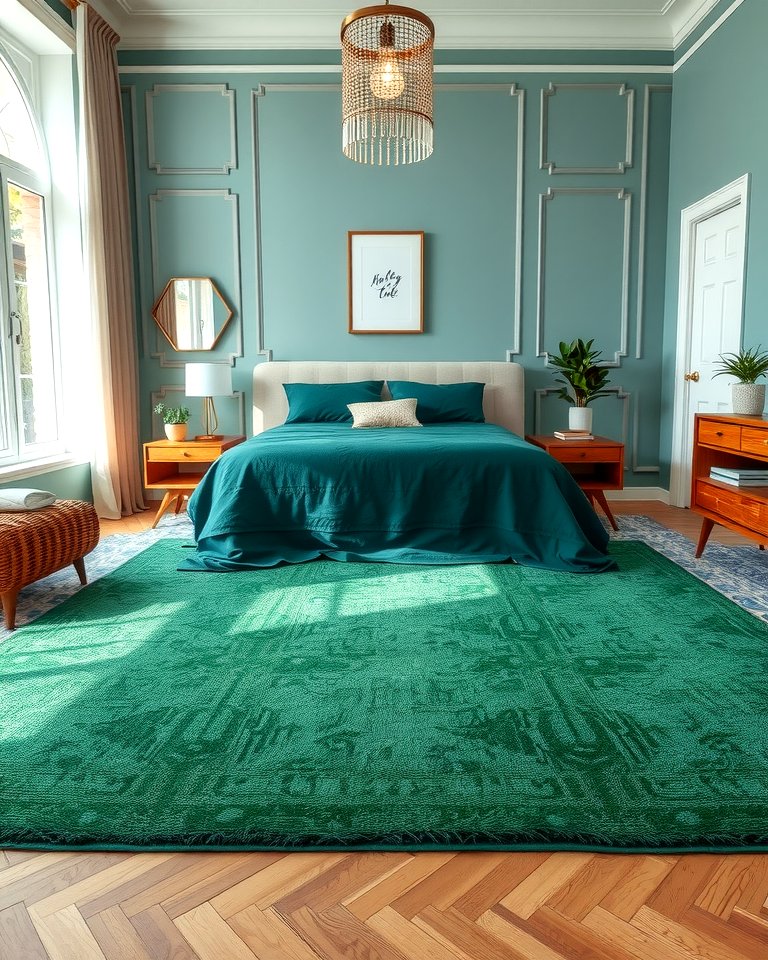 25 Emerald Green Bedroom Ideas for a Luxurious Feel