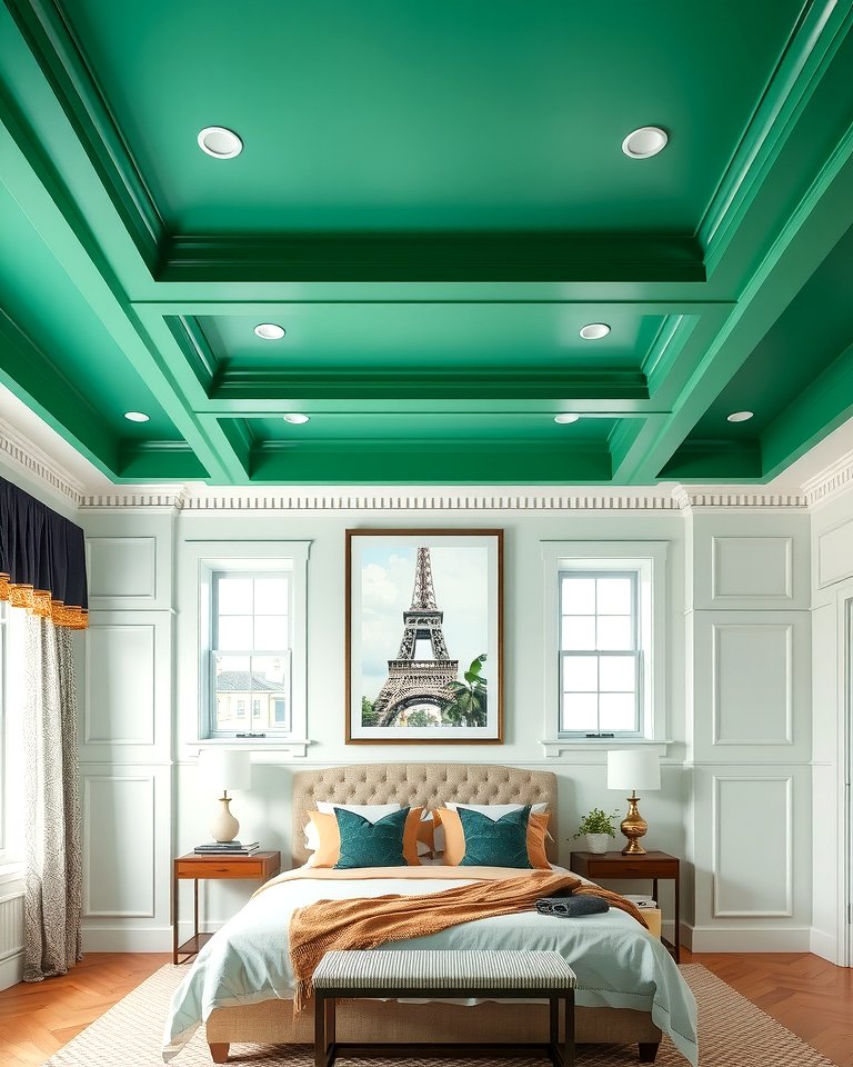 25 Emerald Green Bedroom Ideas for a Luxurious Feel