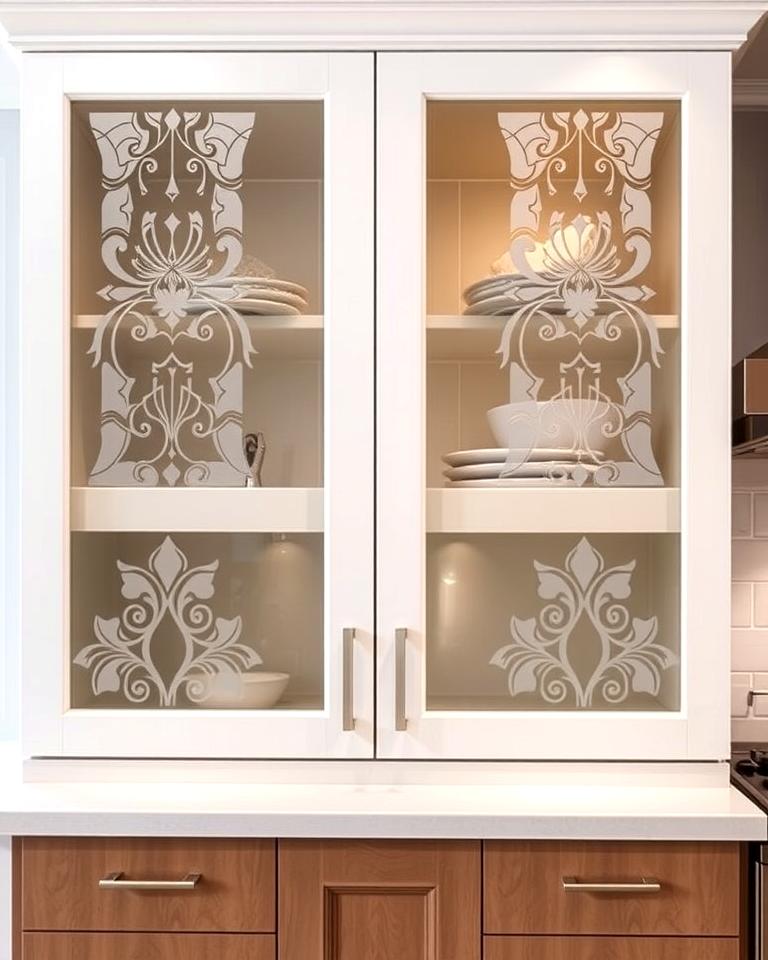 20 Modern Style Glass Kitchen Cabinets for a Sleek Look