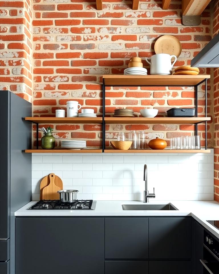 20 Red Brick Kitchen Ideas for a Rustic Charm