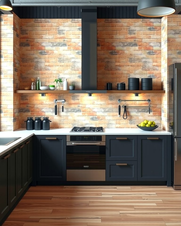 25 Brick Wallpaper Ideas to Transform Your Interior Spaces