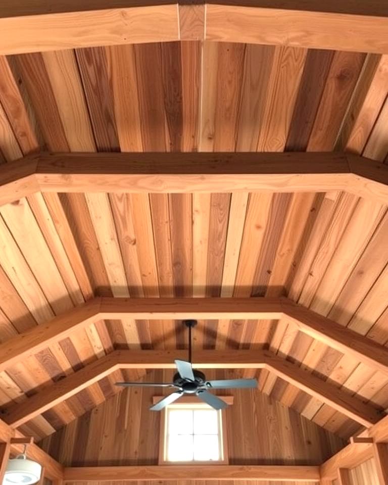 20 Shed Ceiling Ideas to Maximize Space and Style