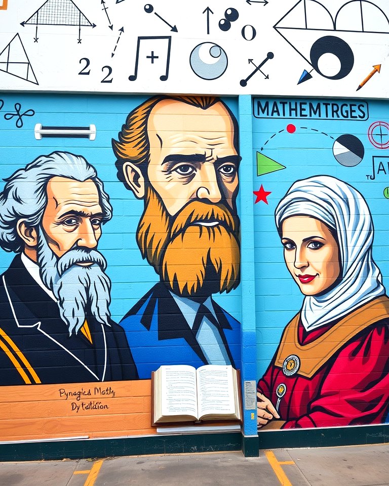 20 Math Mural Ideas for Creative Wall Decor