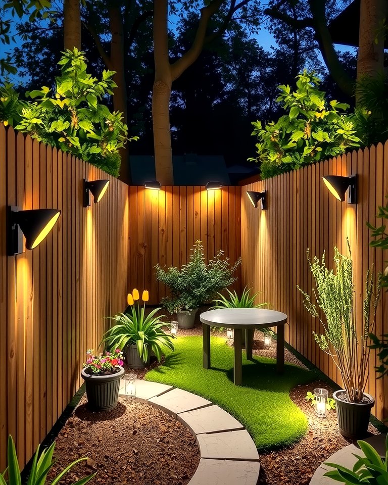 25 Fence Lighting Ideas to Illuminate Your Outdoor Space