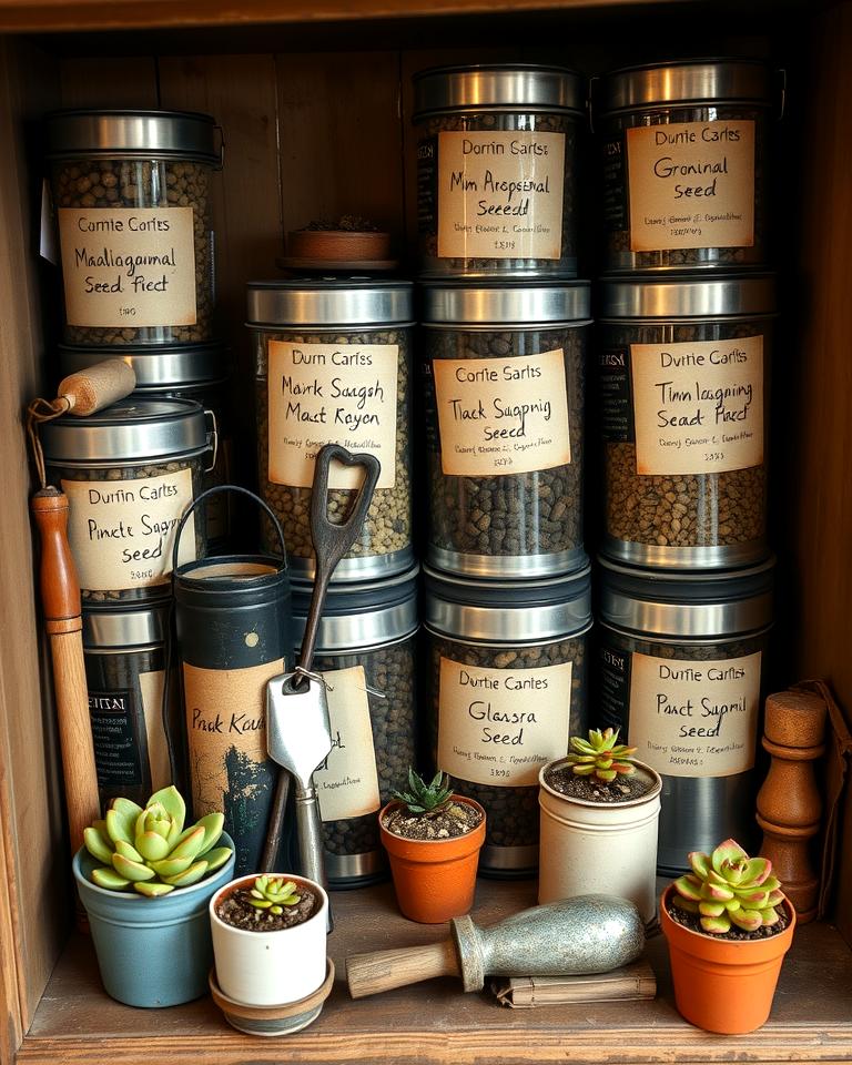 20 Seed Storage Ideas for Organized Gardening