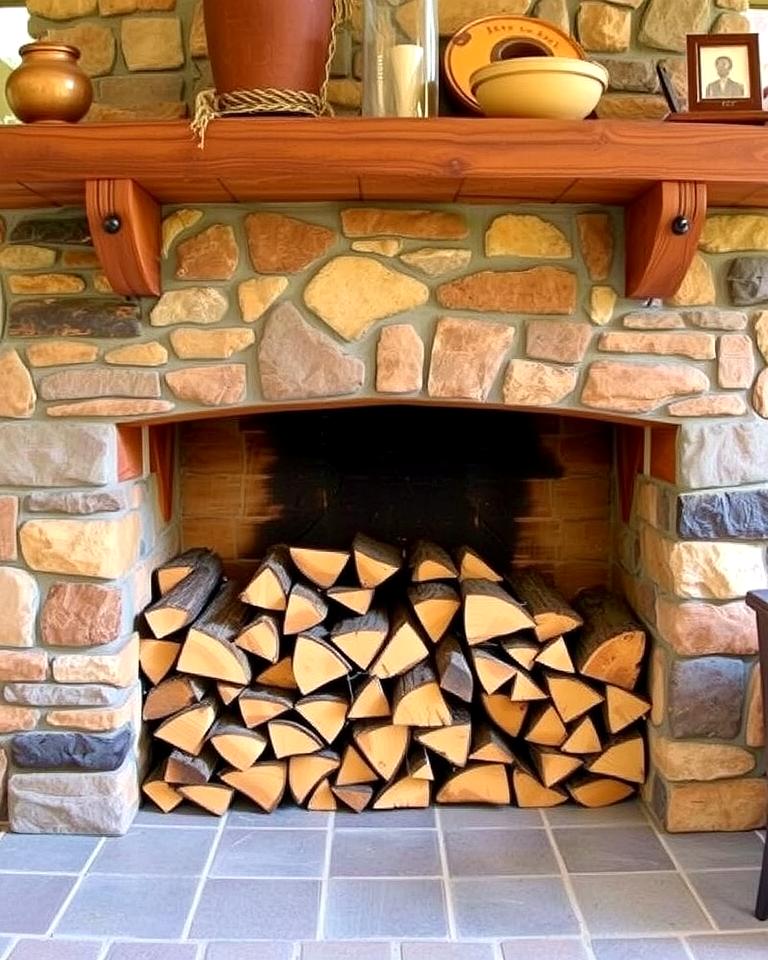 20 Rustic Outdoor Fireplace Ideas for Cozy Evenings