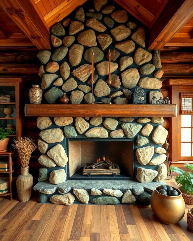 25 Cozy Cabin Fireplace Ideas for a Warm Retreat