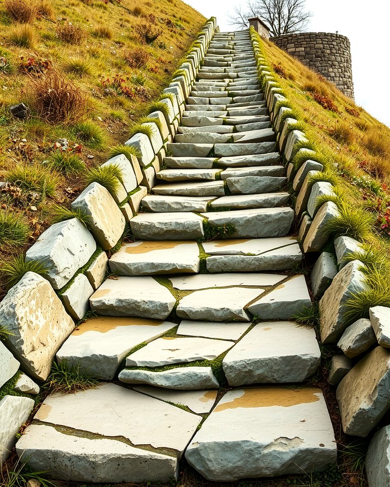 25 Flagstone Steps Ideas for Your Outdoor Pathway