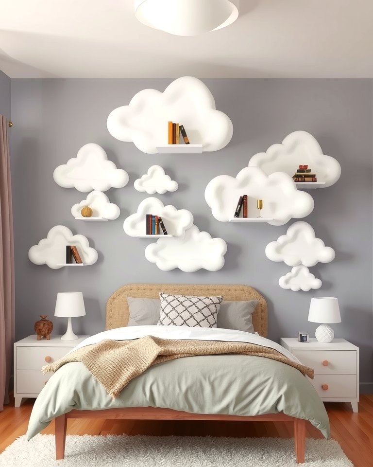 25 Dreamy Cloud-Themed Bedroom Ideas for Relaxation