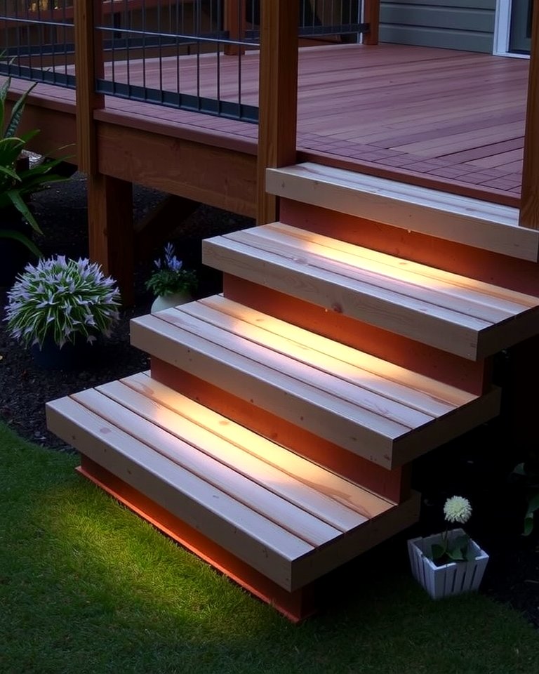 25 Deck Steps Ideas for a Safe and Stylish Entry