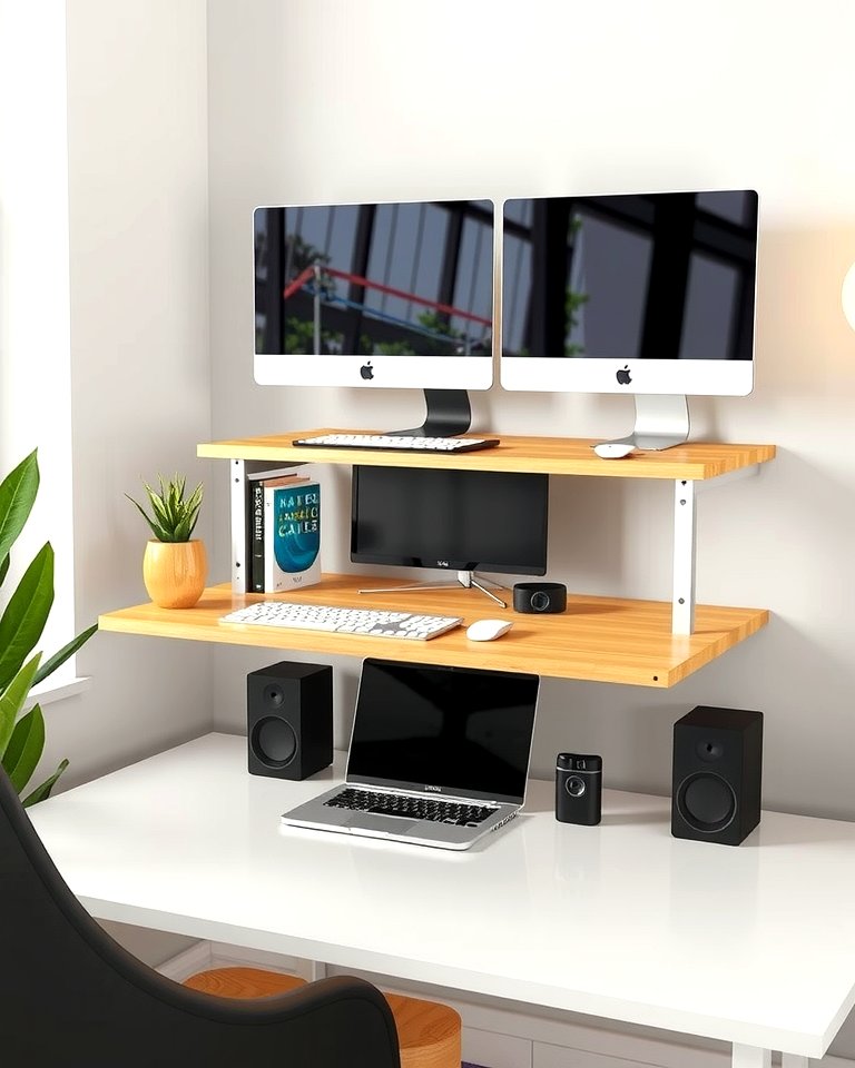 25 Floating Desk Ideas for Modern Home Offices