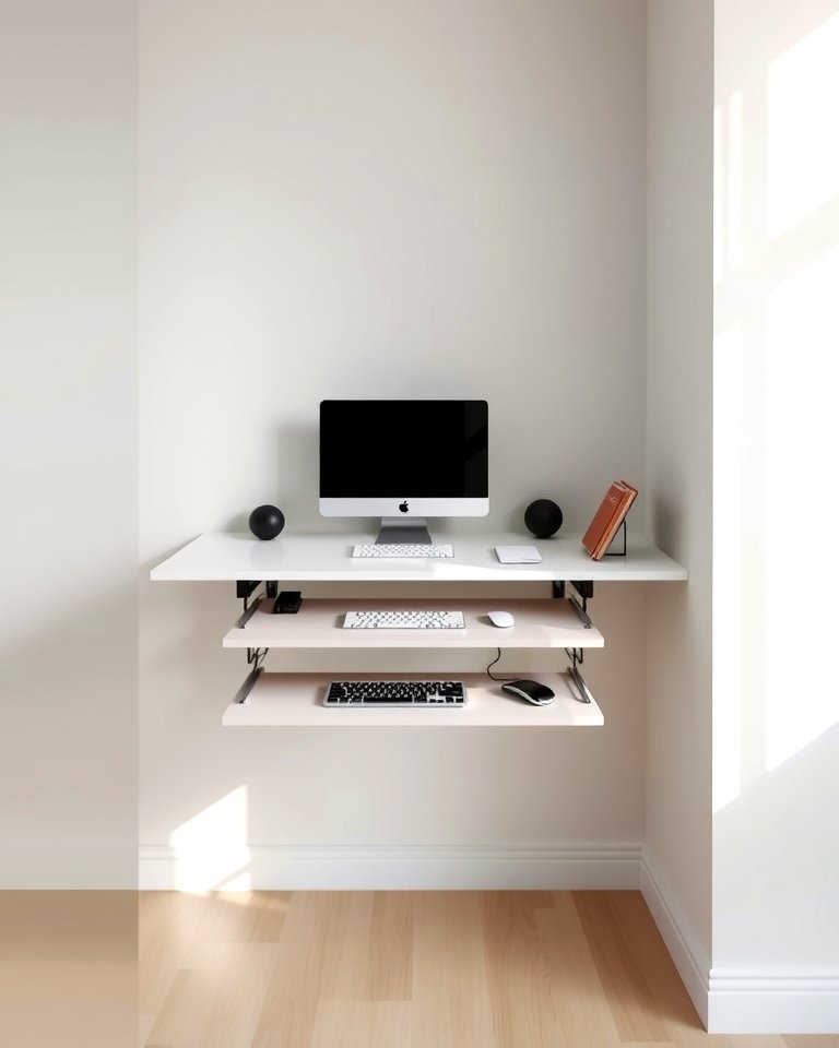 25 Floating Desk Ideas for Modern Home Offices